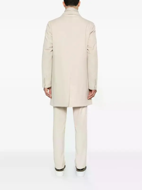 Herno Virgin Wool Coat - Neutrals