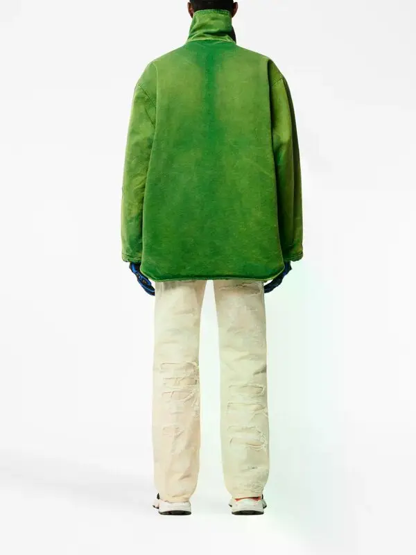 Heron Preston Straight-leg Distressed-finish Jeans