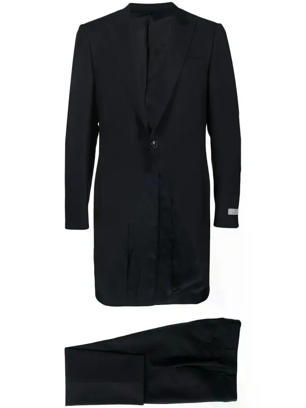 Canali Single-breasted Wool-mohair Suit - Blue