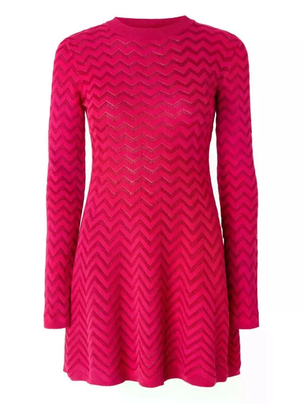 Missoni Zigzag-pattern Mini Dress