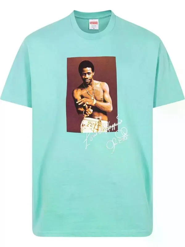 Supreme Al Green Photo-print T-shirt - Blue