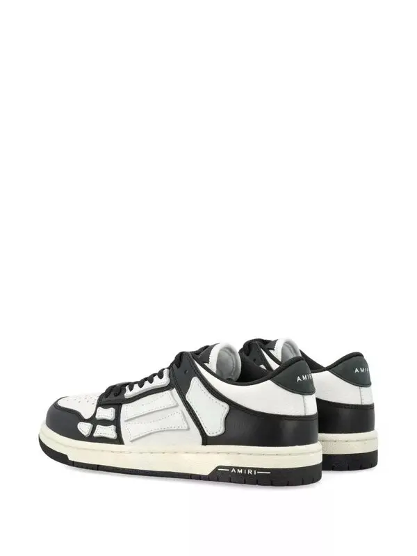 Amiri Skel Colour-block Leather Sneakers - Black