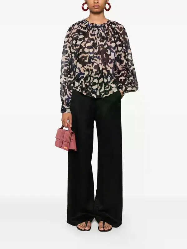 FORTE_FORTE Wide-leg Tailored Trousers