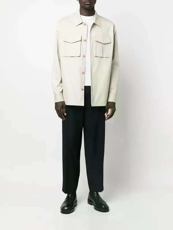 JIL SANDER Cropped Tailored Trousers