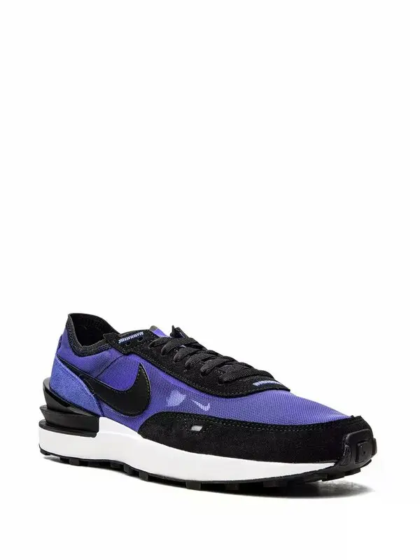 Nike Waffle One Low-top "swoosh" Sneakers - Black