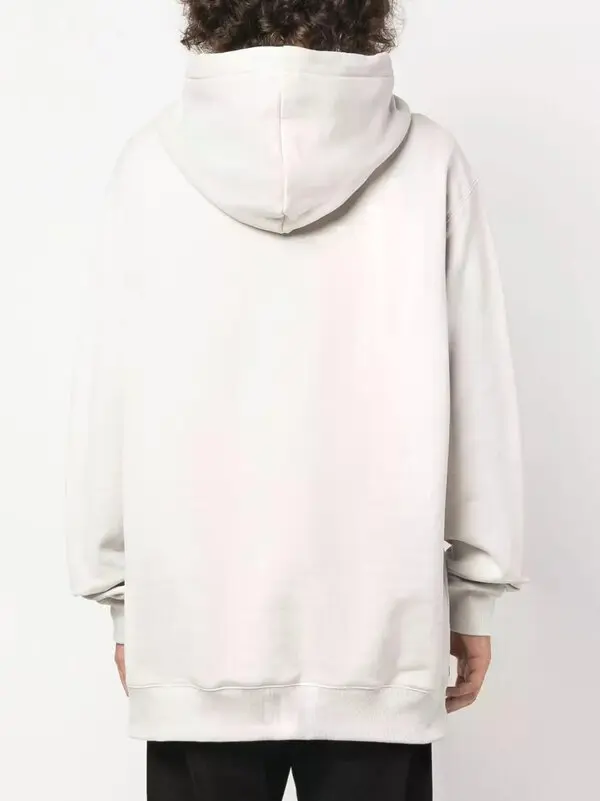 LANVIN Oversized Logo-appliqué Hoodie
