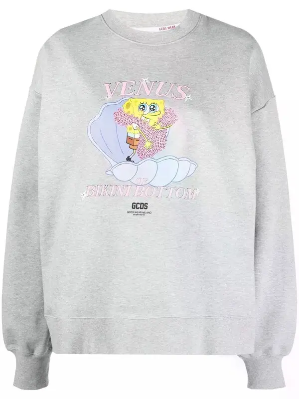 Gcds Spongebob-print Sweatshirt