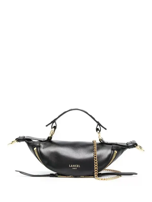 LANCEL Mini Origami Crossbody Bag - Black