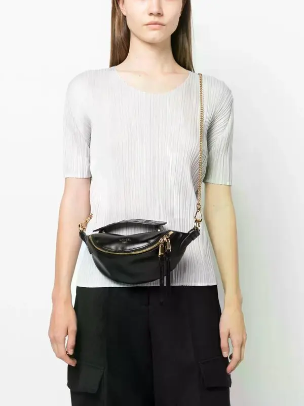 LANCEL Mini Origami Crossbody Bag - Black