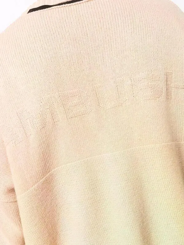 AMBUSH Logo-intarsia Knit Cardigan