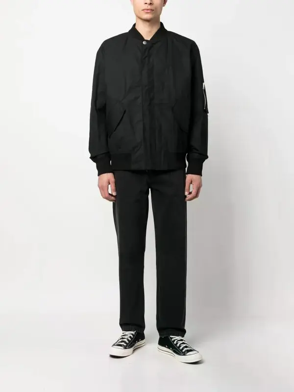 A.p.c. Zip-pocket Cotton Bomber Jacket