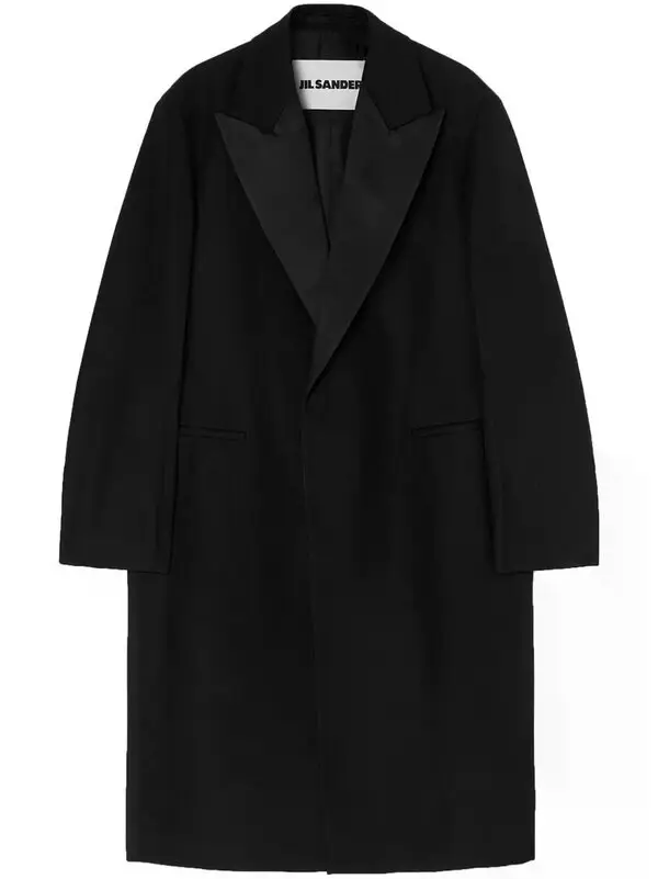JIL SANDER Tailored Wool Coat