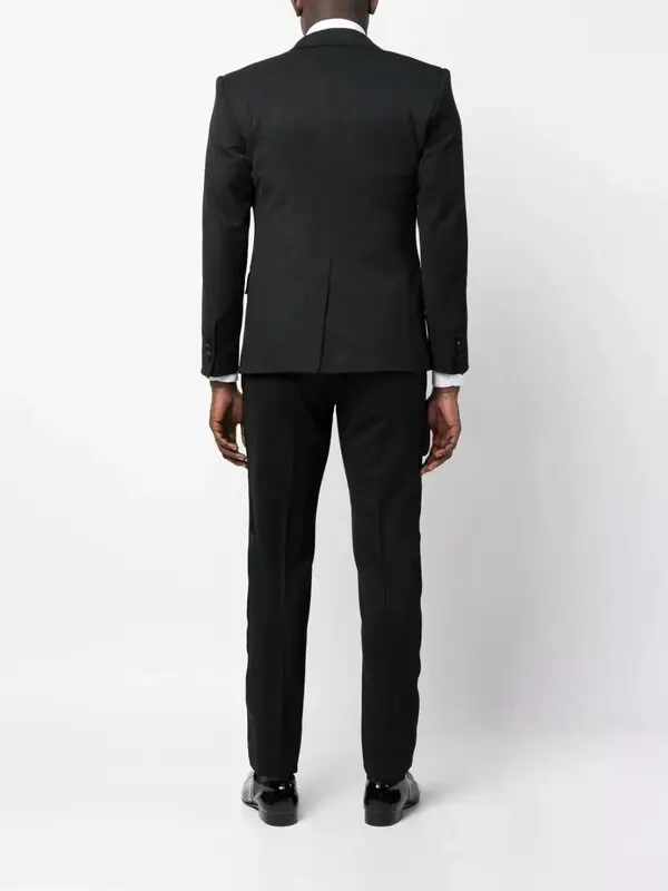 Dolce & Gabbana Tuxedo-style Three-piece Suit - Black