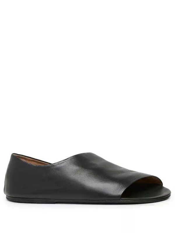 Marsèll Asymmetrical Leather Sandals