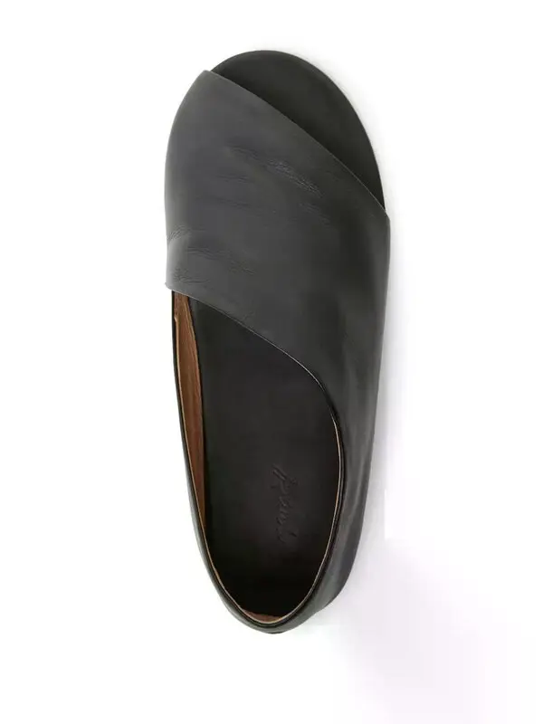 Marsèll Asymmetrical Leather Sandals