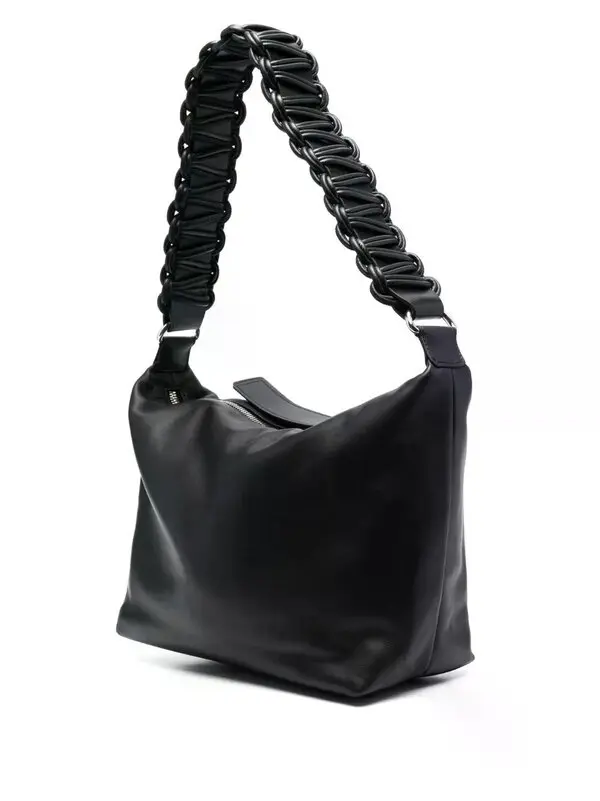Kara Lattice Leather Tote Bag