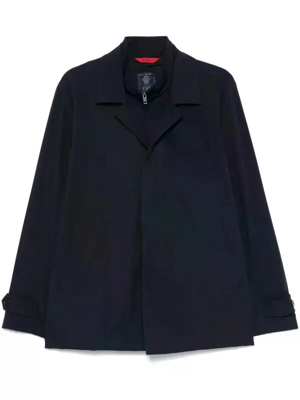FAY Layered Jacket - Blue