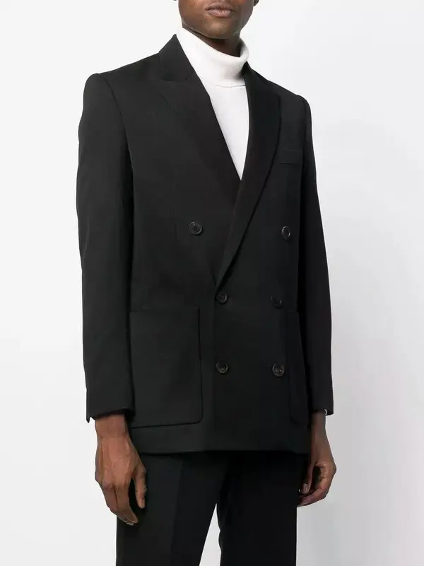Balmain Double-breasted Wool Blazer
