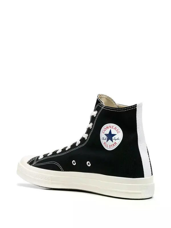 CONVERSE X COMME DES GARONS PLAY High Top Canvas Sneakers