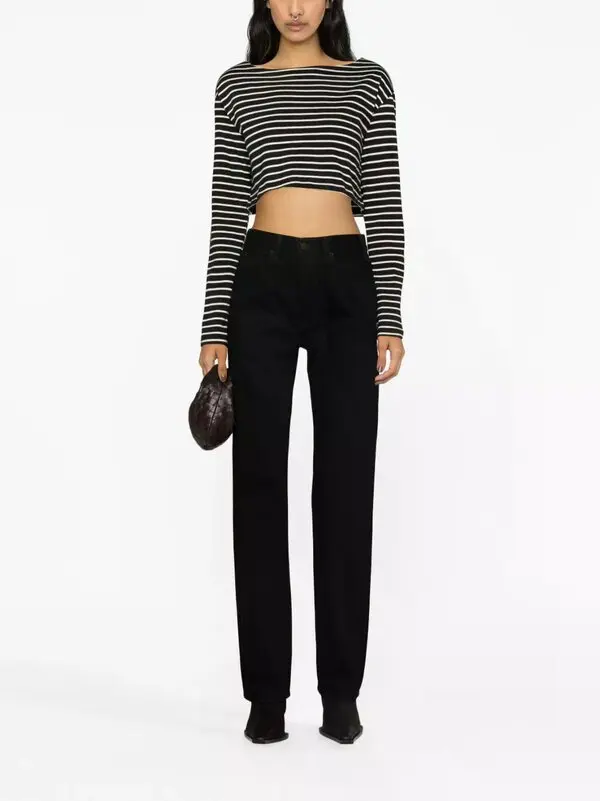 NILI LOTAN Smith Mid-rise Straight Leg Jeans