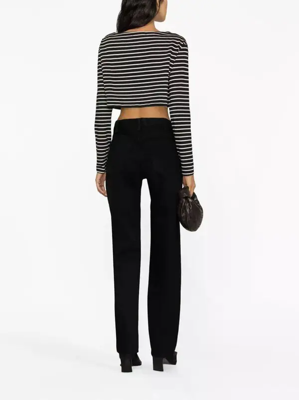 NILI LOTAN Smith Mid-rise Straight Leg Jeans
