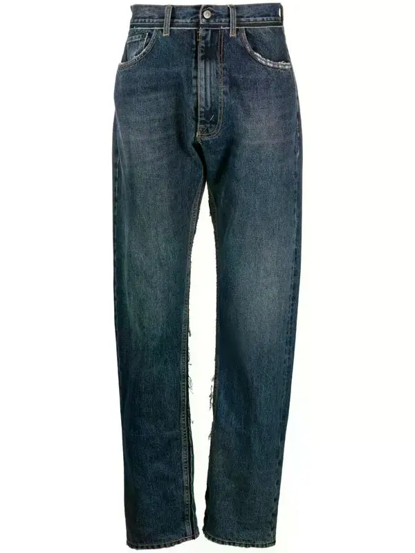 MAISON MARGIELA X Pendleton Yoke-detail Tapered Jeans