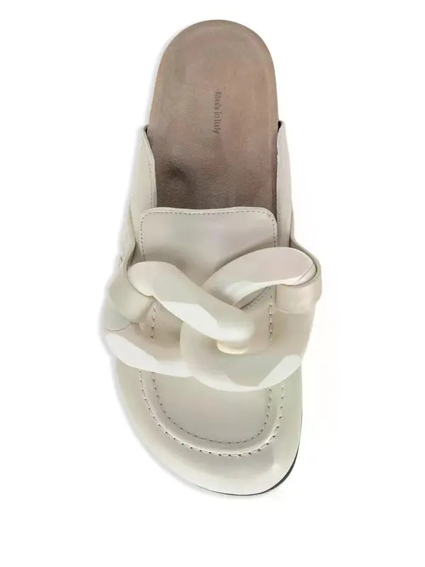 JW Anderson Chain-detail Mules - White