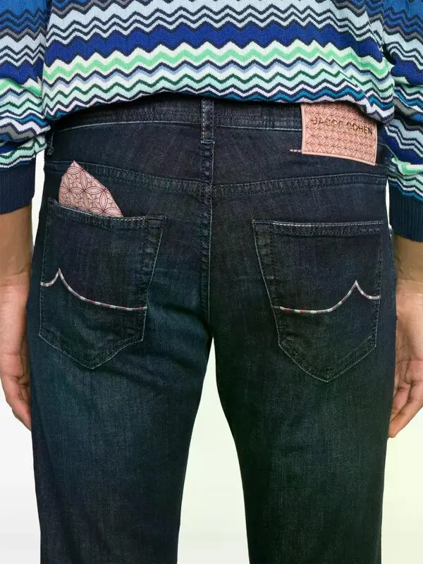 Jacob Cohen Logo-patch Jeans