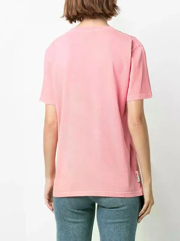 AUTRY Cotton T-shirt With Embossed Logo
