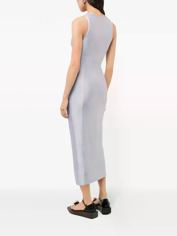 Rabanne Stud-detailed Sleeveless Midi Dress