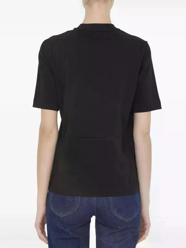 Moncler Cotton T-shirt - Black