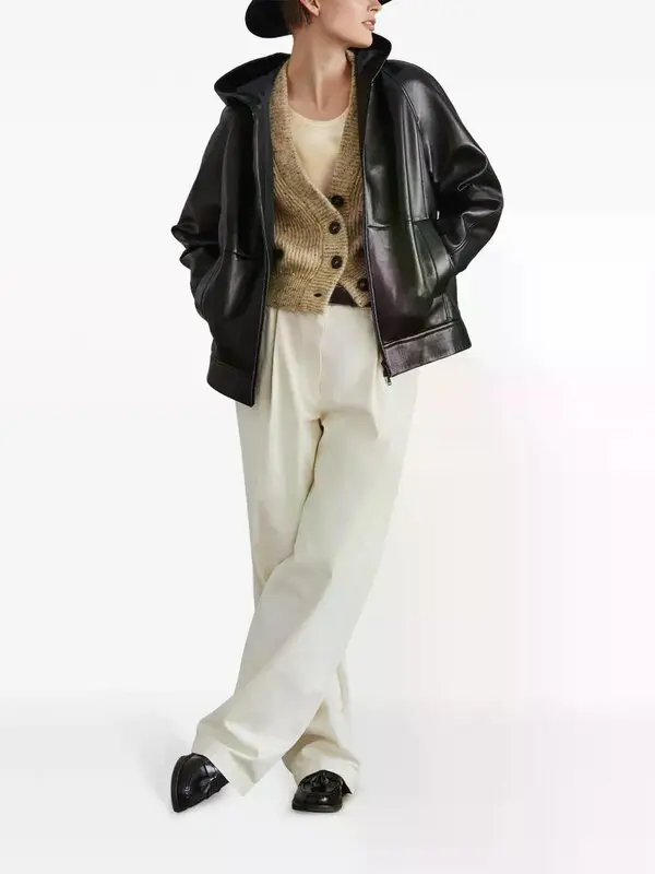 Brunello Cucinelli Mélange Wool-blend Cardigan