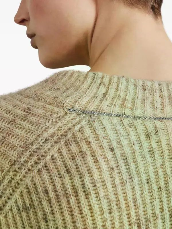 Brunello Cucinelli Mélange Wool-blend Cardigan