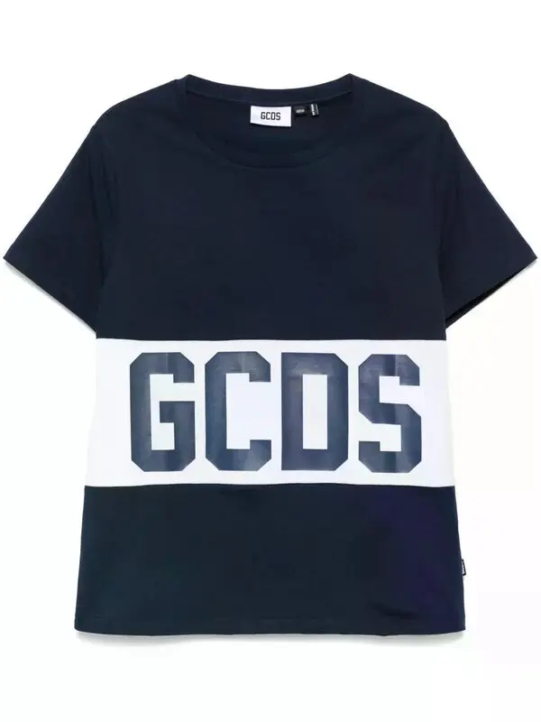 Gcds Band Logo T-shirt - Blue