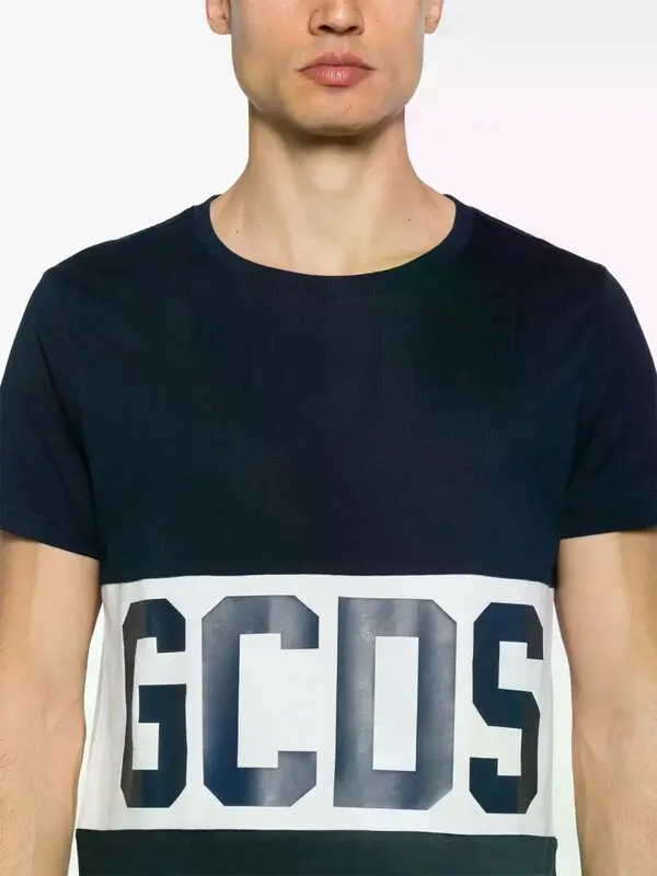 Gcds Band Logo T-shirt - Blue