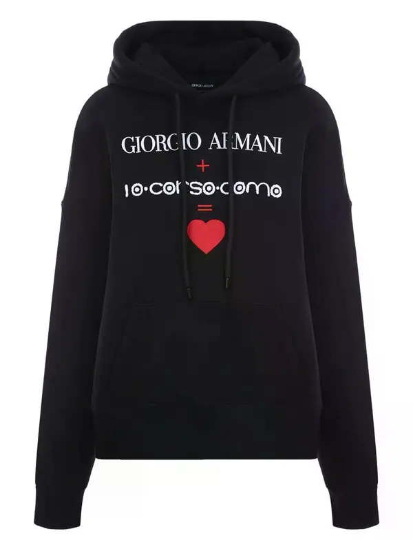 Giorgio Armani 10 Corso Como Cotton Hoodie