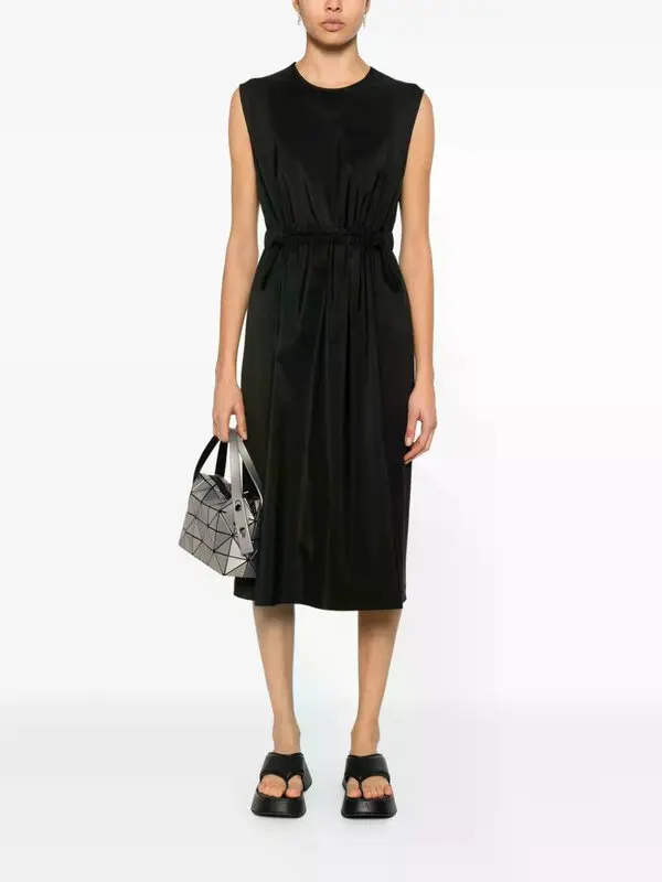 Moncler Panelled Mini Dress - Black