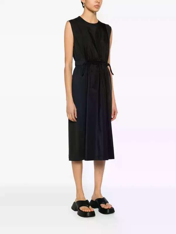 Moncler Panelled Mini Dress - Black