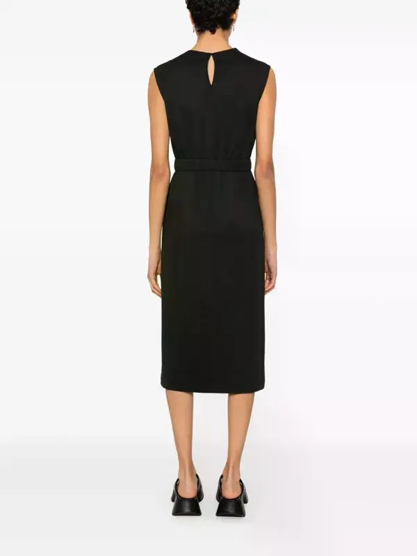 Moncler Panelled Mini Dress - Black