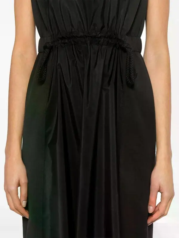 Moncler Panelled Mini Dress - Black