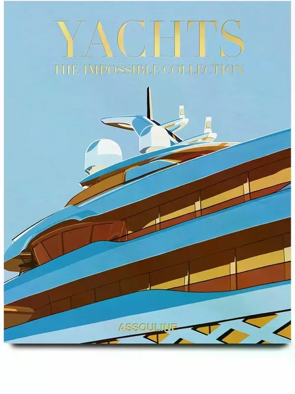 Assouline Yachts: The Impossible Collection Hardback Book - Blue