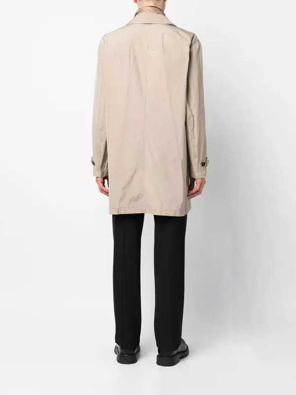 FAY Layered Design Trench Coat