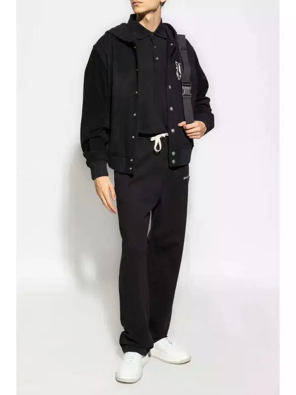 Palm Angels Logo-embroidered Polo Shirt