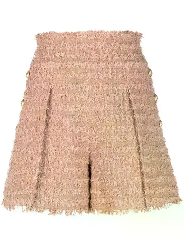 Balmain Tweed Tailored Shorts