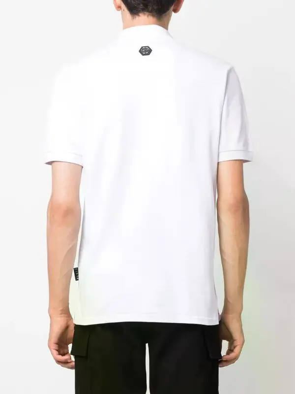 Philipp Plein Skull & Bones Polo Shirt