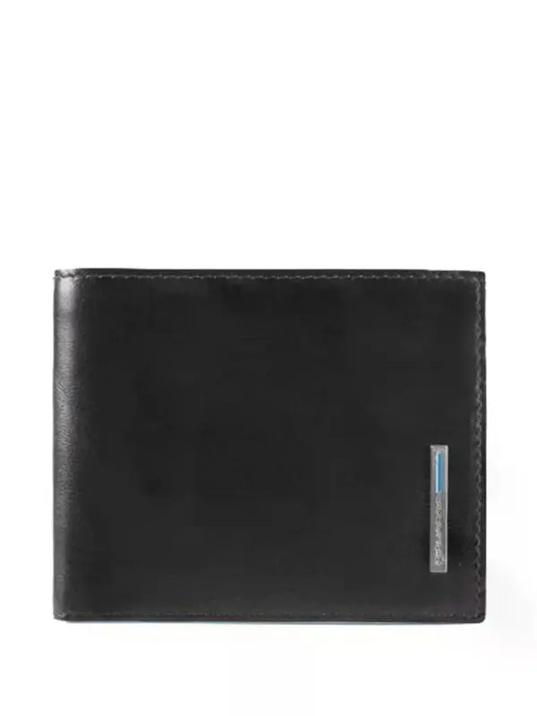 PIQUADRO Leather Wallet - Black