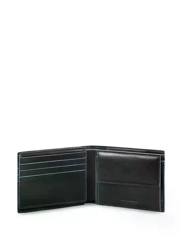 PIQUADRO Leather Wallet - Black