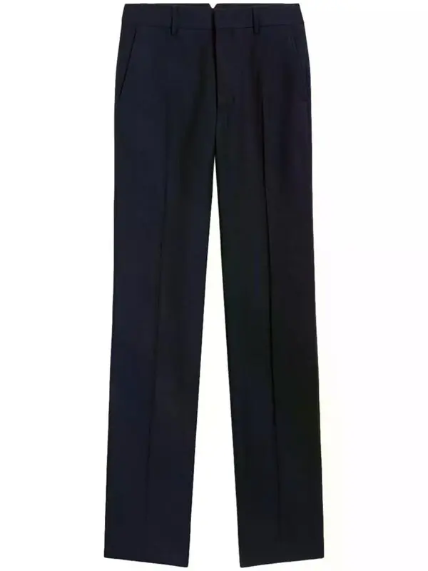AMI Paris Tailored Wool Trousers - Blue