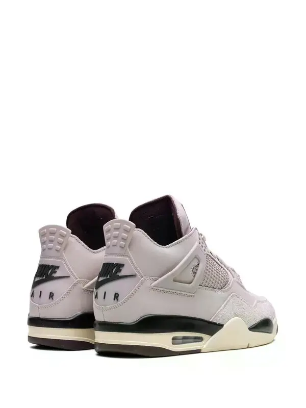 JORDAN X A Ma Maniére Air 4 Fossil Stone Sneakers - Neutrals