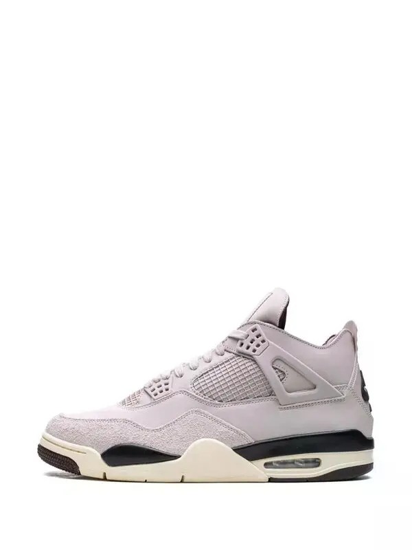JORDAN X A Ma Maniére Air 4 Fossil Stone Sneakers - Neutrals